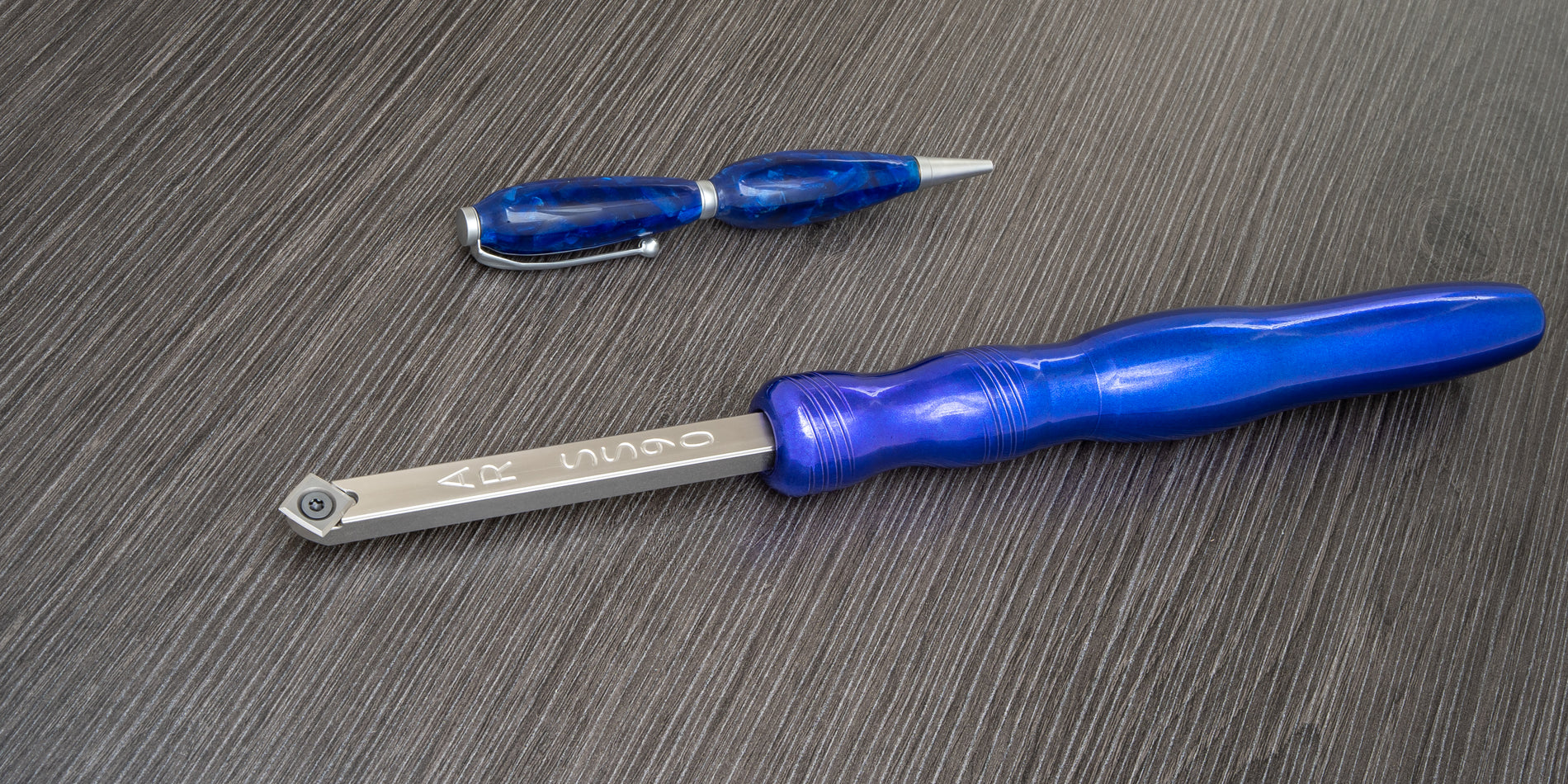 Acrylic/Resin Simple Start Tools - 12" Overall | Simple Woodturning Tools