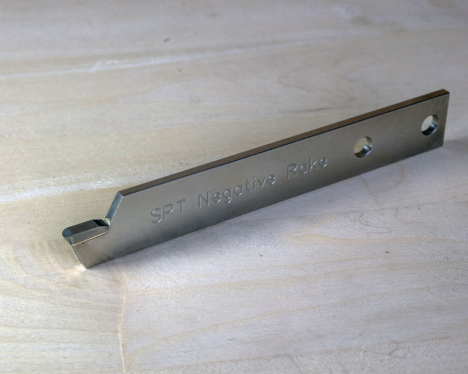 Cutter blade for Simple Parting Tool (SPT) Wood or Negative Rake (BLAD ...