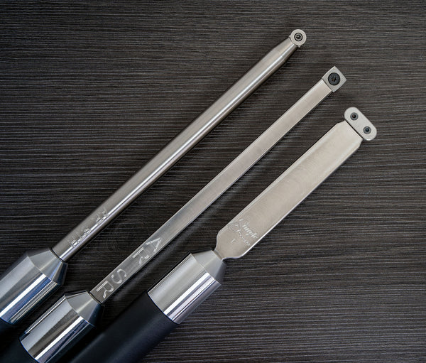 Acrylic Resin Roughing, Turning, Simple Scraper Set of 3 Tools - 26.5 ...