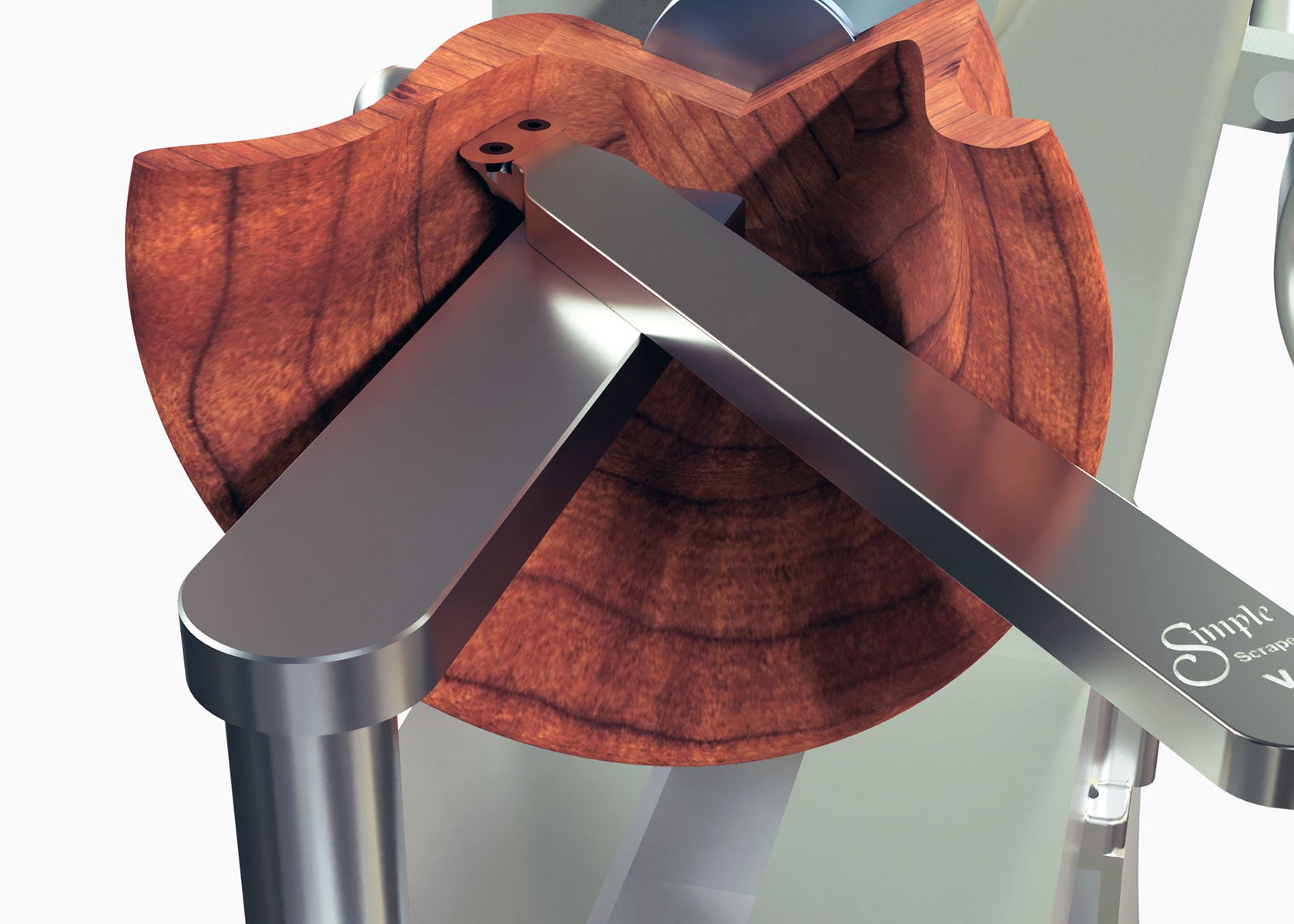 Wide Carbide Bowl Gouge Scraper for Shaping and Finishing on Wood Lathe ...