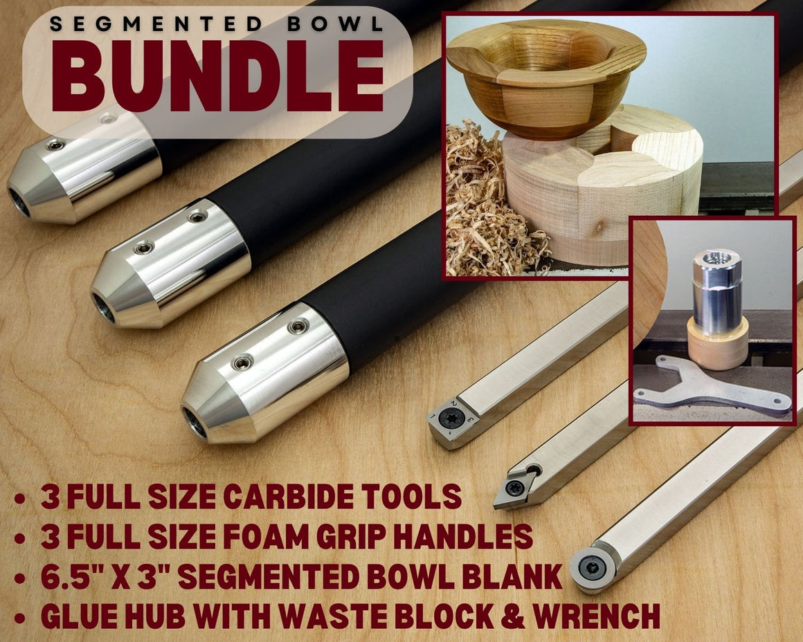 Woodturning Tool Sets with Carbide Tips for Turning Wood. USA Made ...