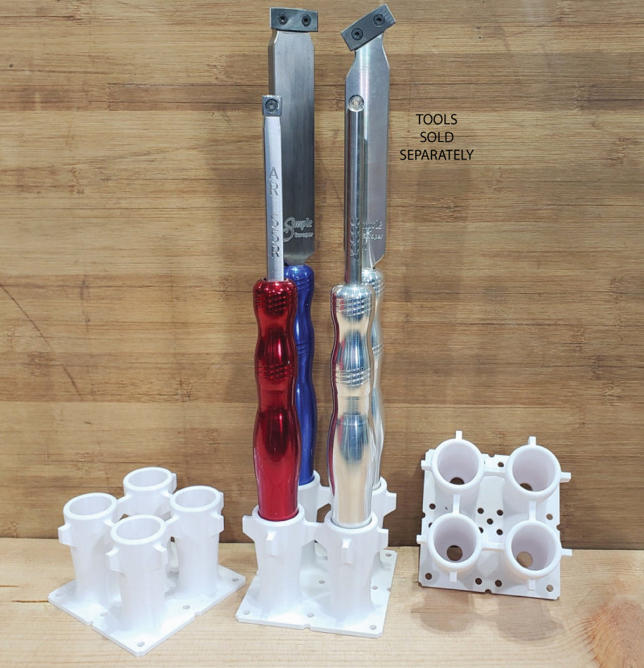 Wood Lathe Tool Holders for Organizing Woodturning Tools | Simple ...