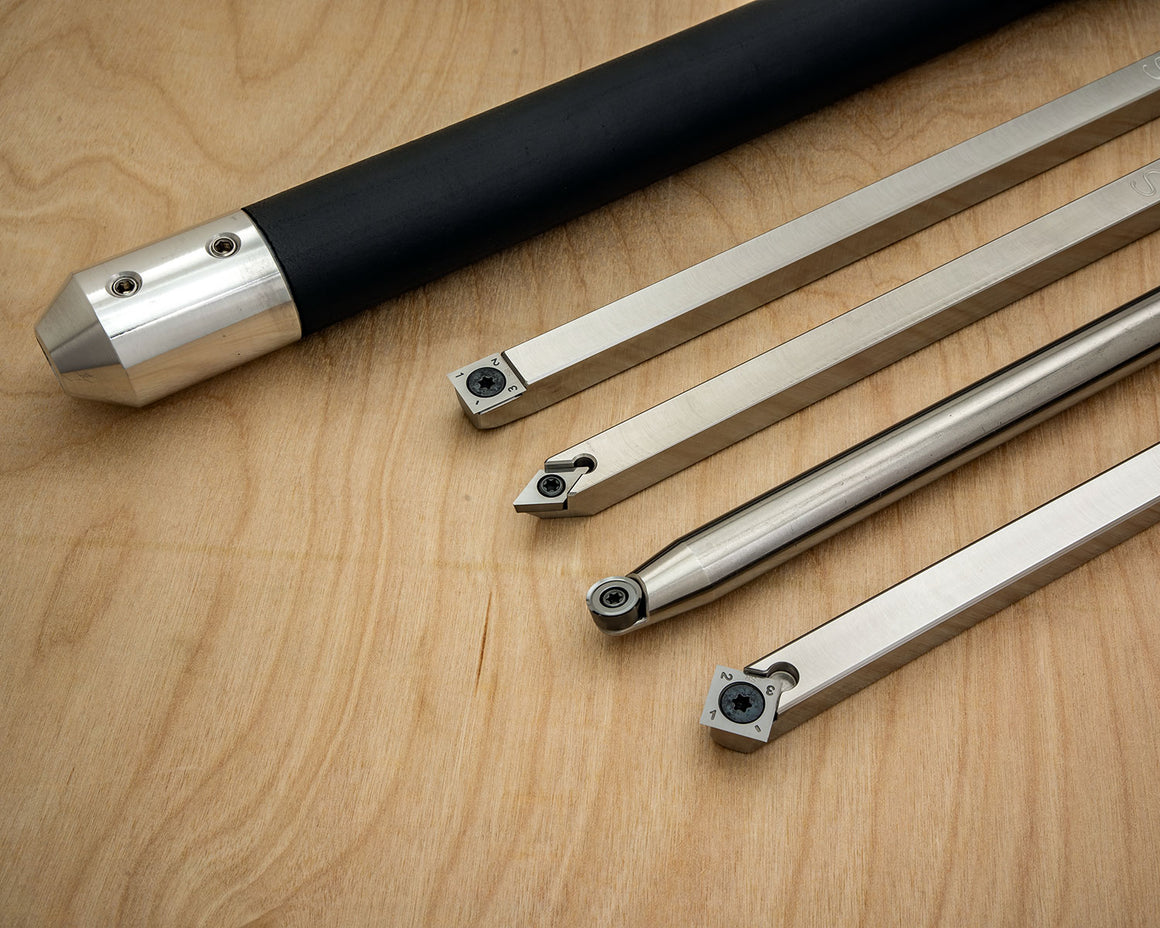 Woodturning Tool Sets with Carbide Tips for Turning Wood. USA Made ...
