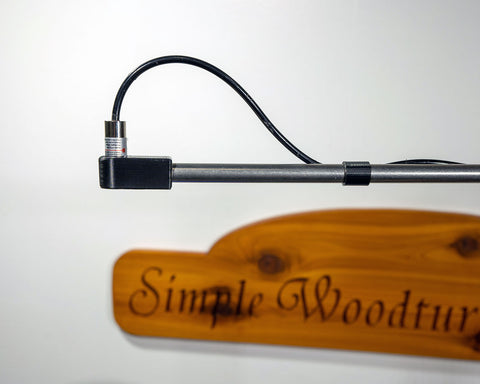 Laser Assembly for Simple Hollowing System | Simple Woodturning Tools