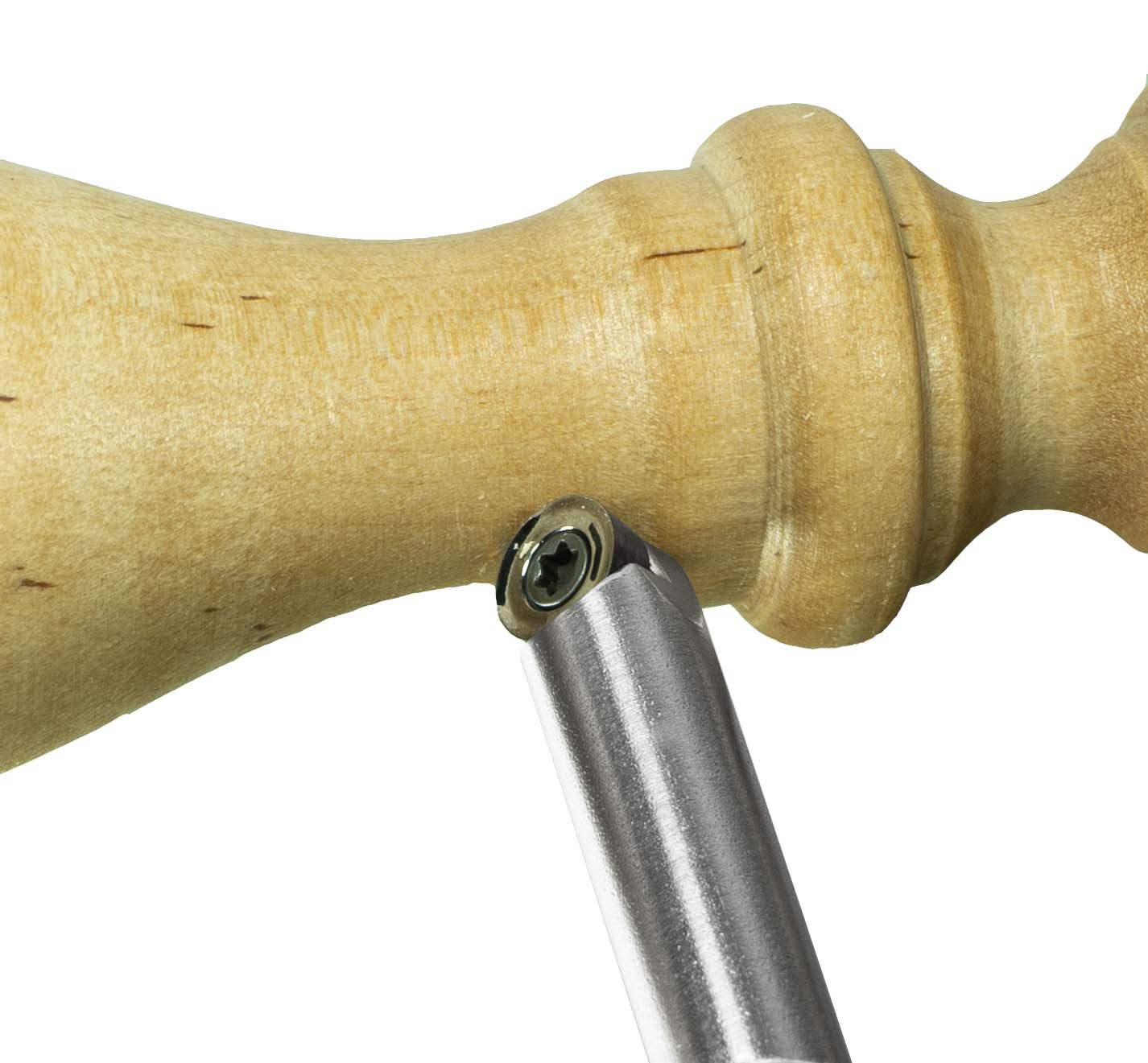 5 Tool Complete Set of Mid Size Tools each with Color Coded Handle - 1 ...