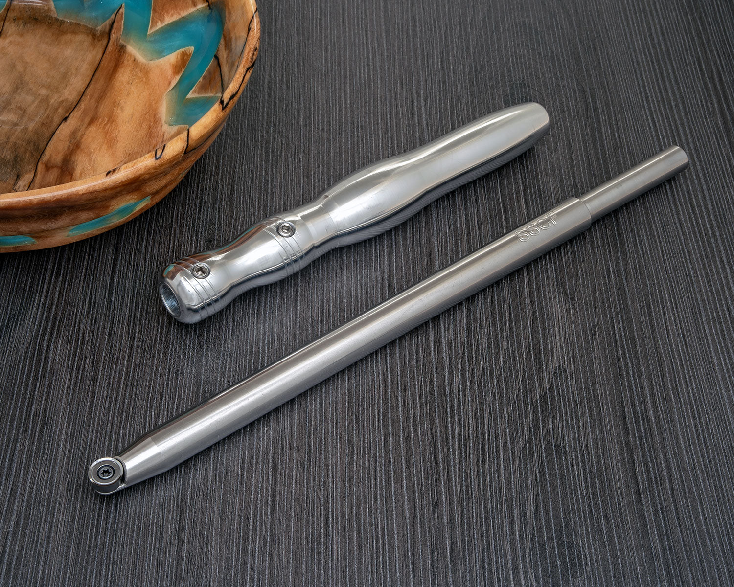 Carbide bowl gouge for wood lathe turning acrylics and resins | Simple ...