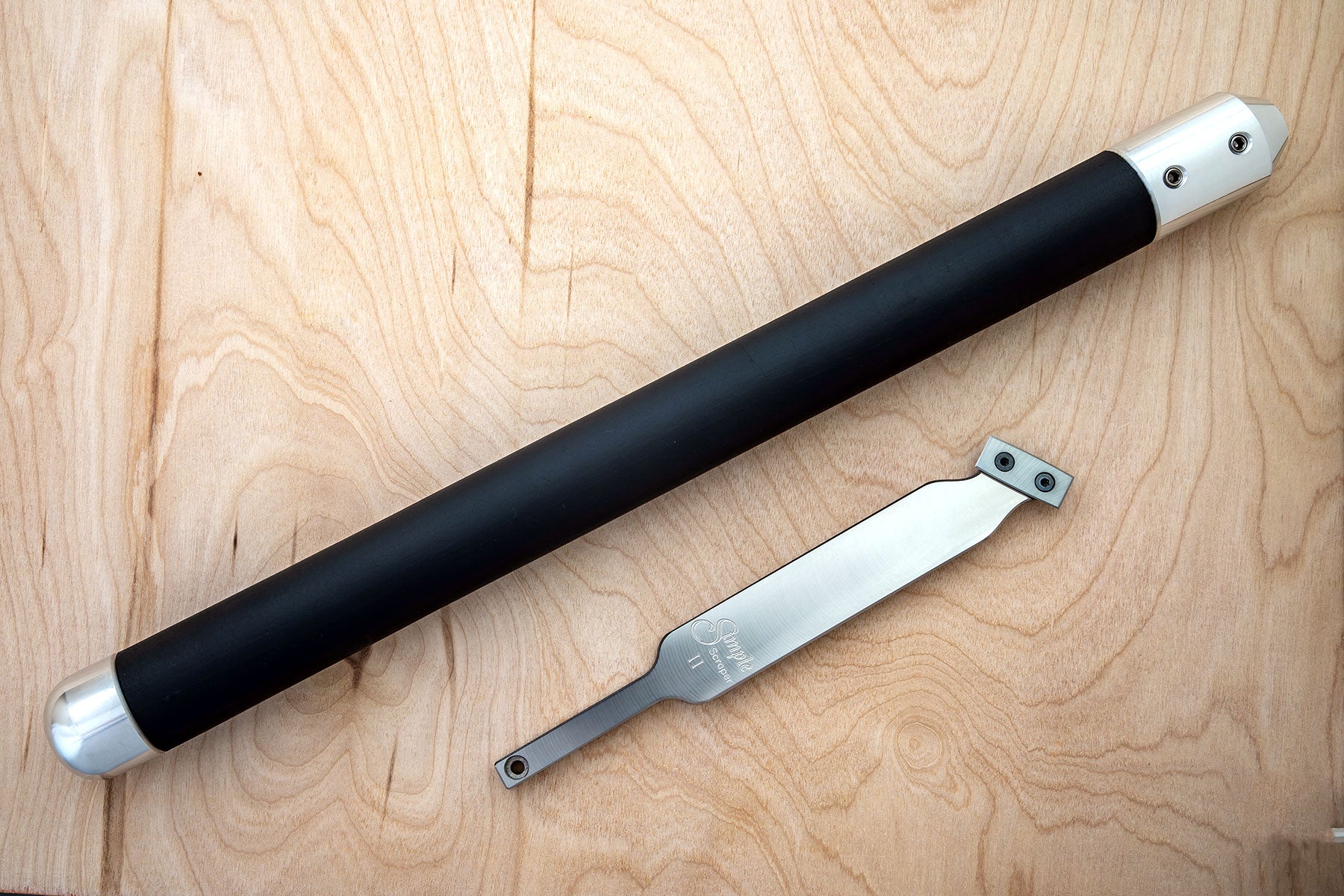 Wood Lathe Carbide Scraper Tool for Shaping and Finishing Angles and ...