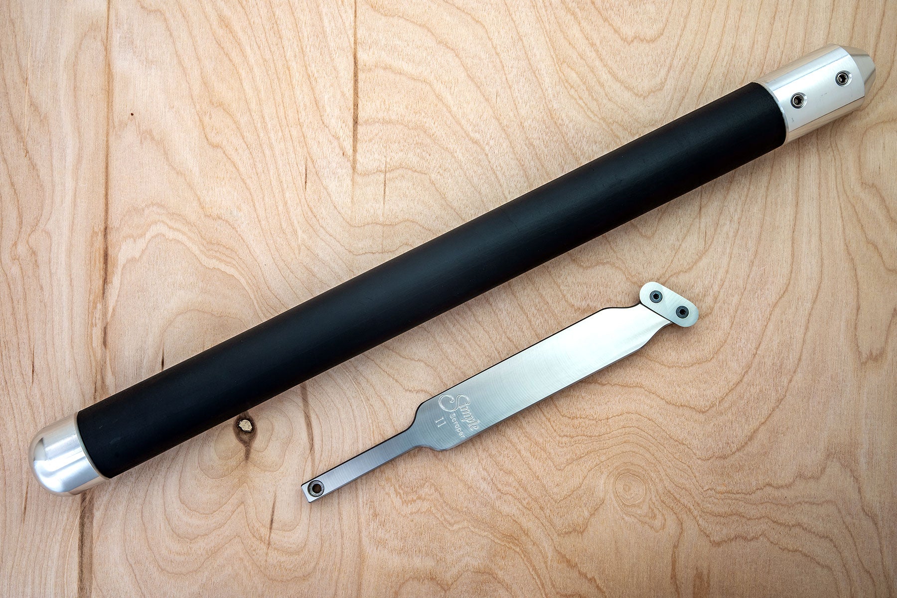 Wood Lathe Carbide Scraper Tool for Shaping and Finishing Angles and ...