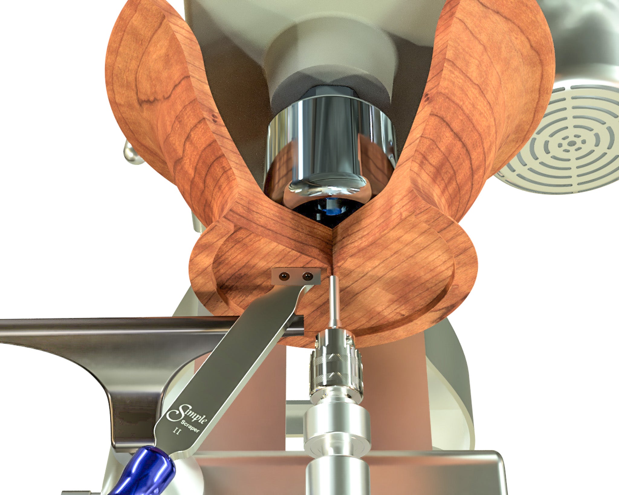 Wood Lathe Carbide Scraper Tool for Shaping and Finishing Angles and ...