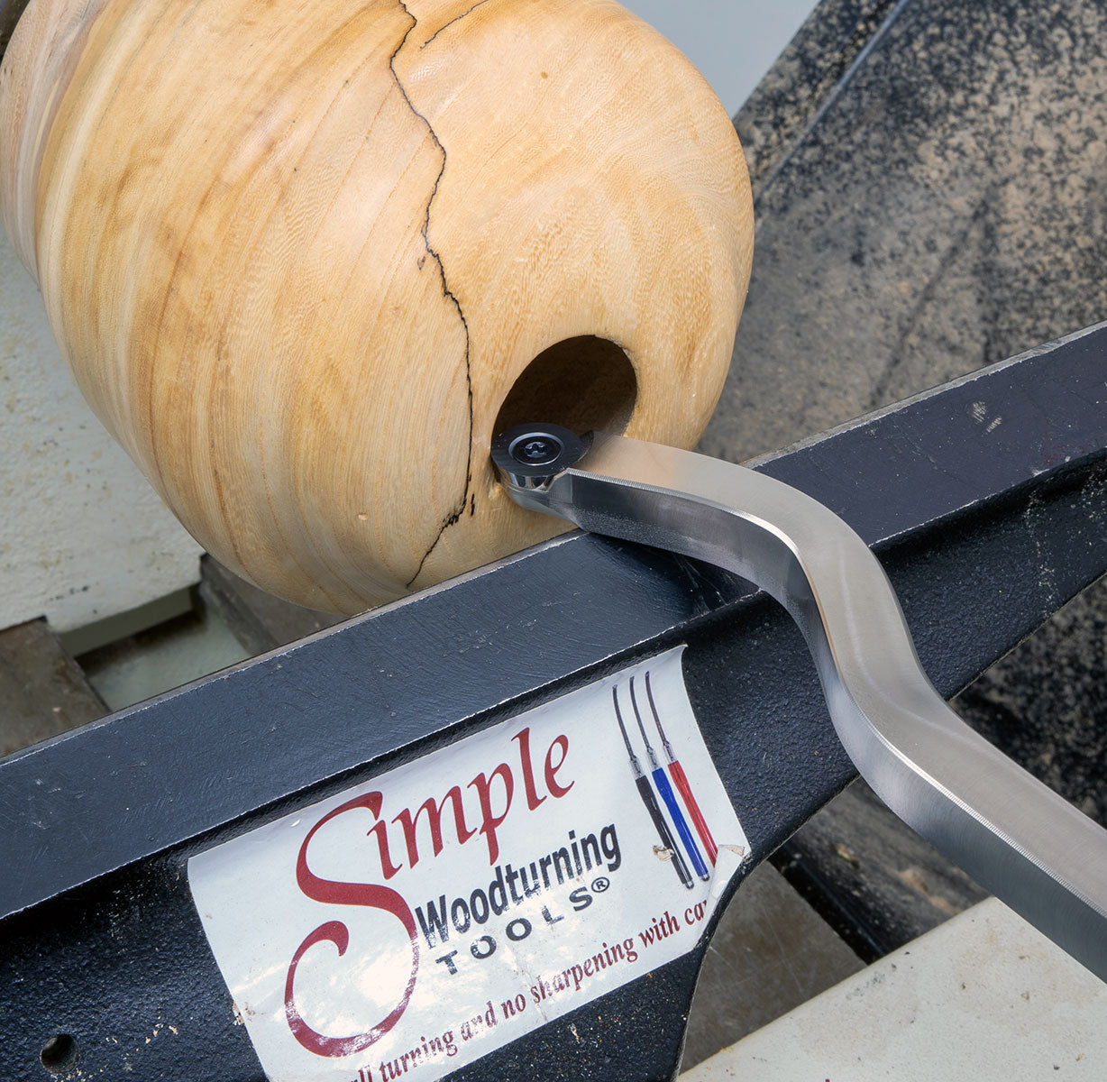 Carbide Hollowing Tool for Wood Turning | Simple Woodturning Tools