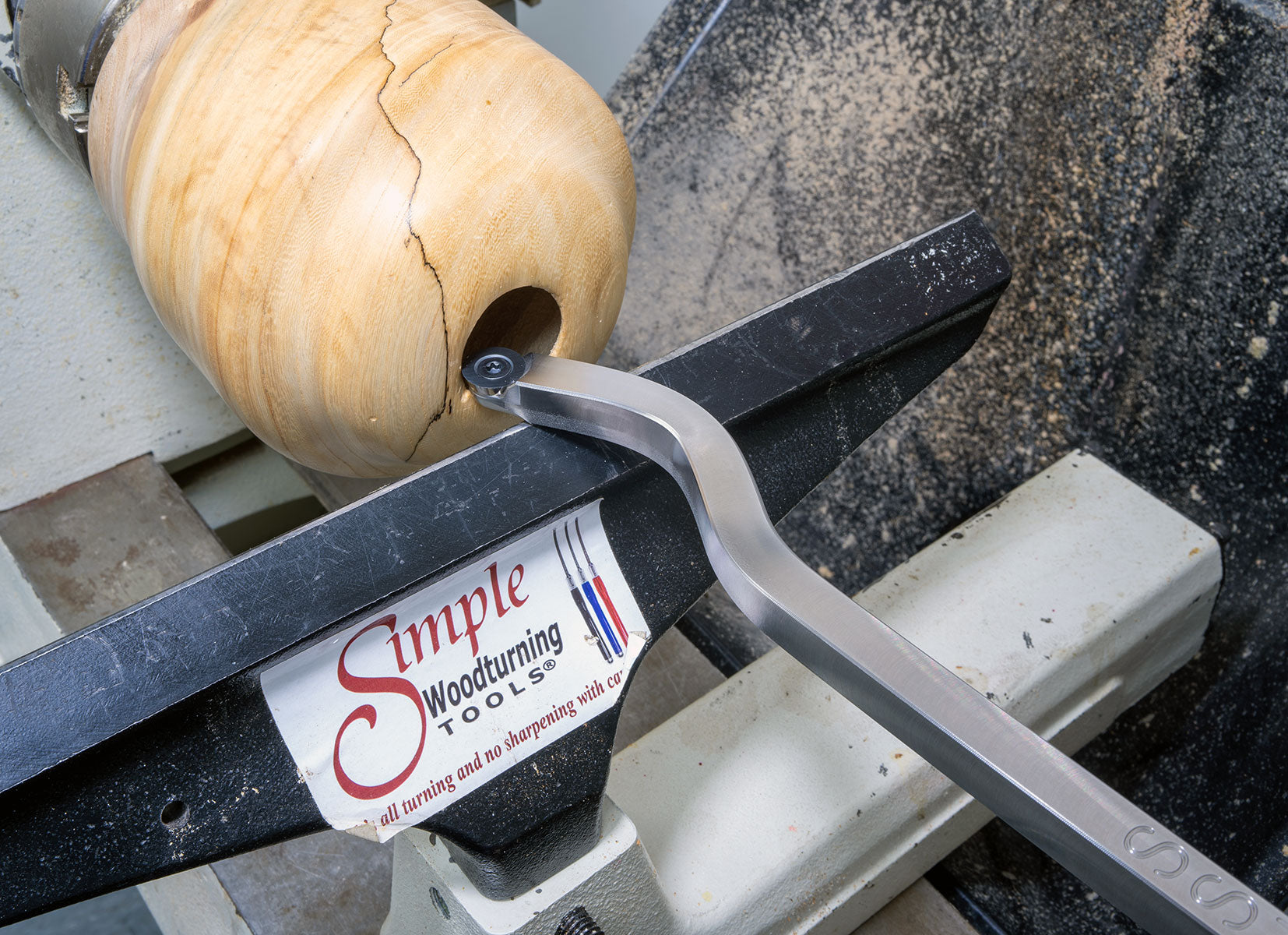 Carbide Hollowing Tool for Wood Turning | Simple Woodturning Tools