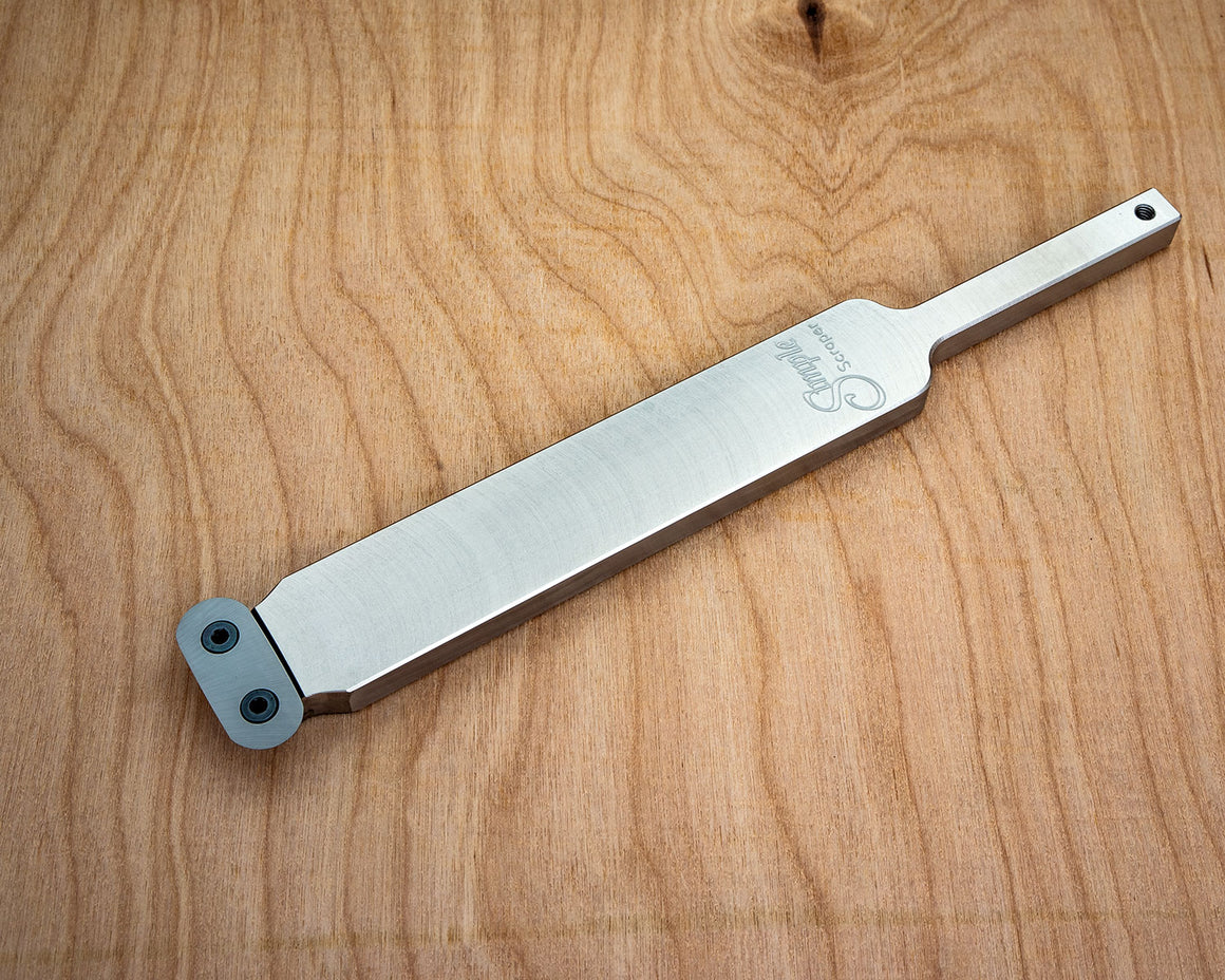 Simple Scraper I - Perfect for finishing long straight lines, shaping ...