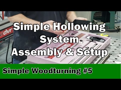Simple Hollowing System for Bowl Hollowing on the Lathe | American Made | Simple Woodturning Tools